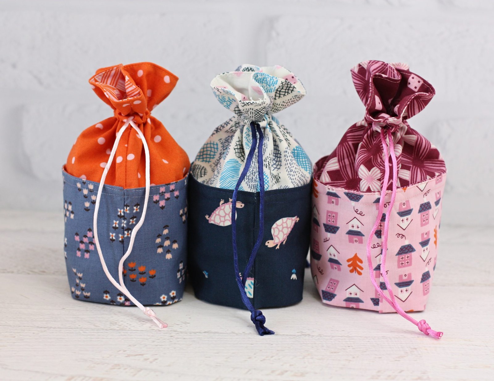 Mini Drawstring Gift Bag - A Spoonful of Sugar Shop