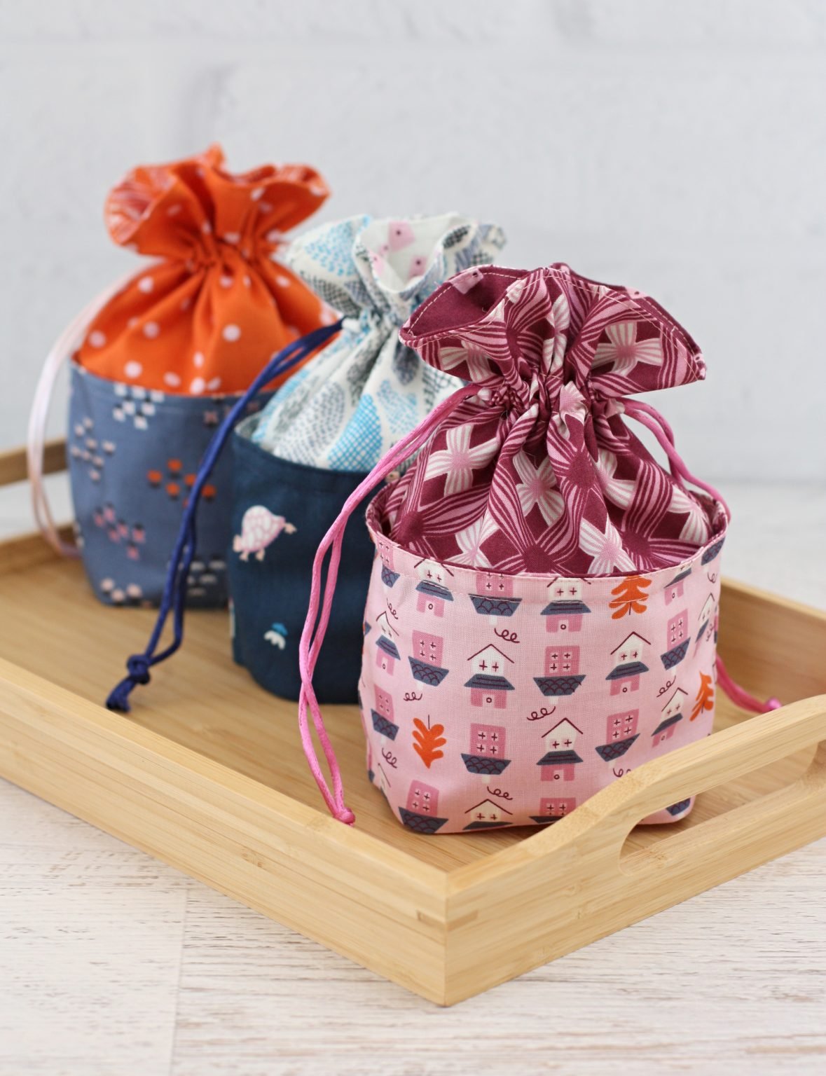 Mini Drawstring Gift Bag - A Spoonful of Sugar Shop