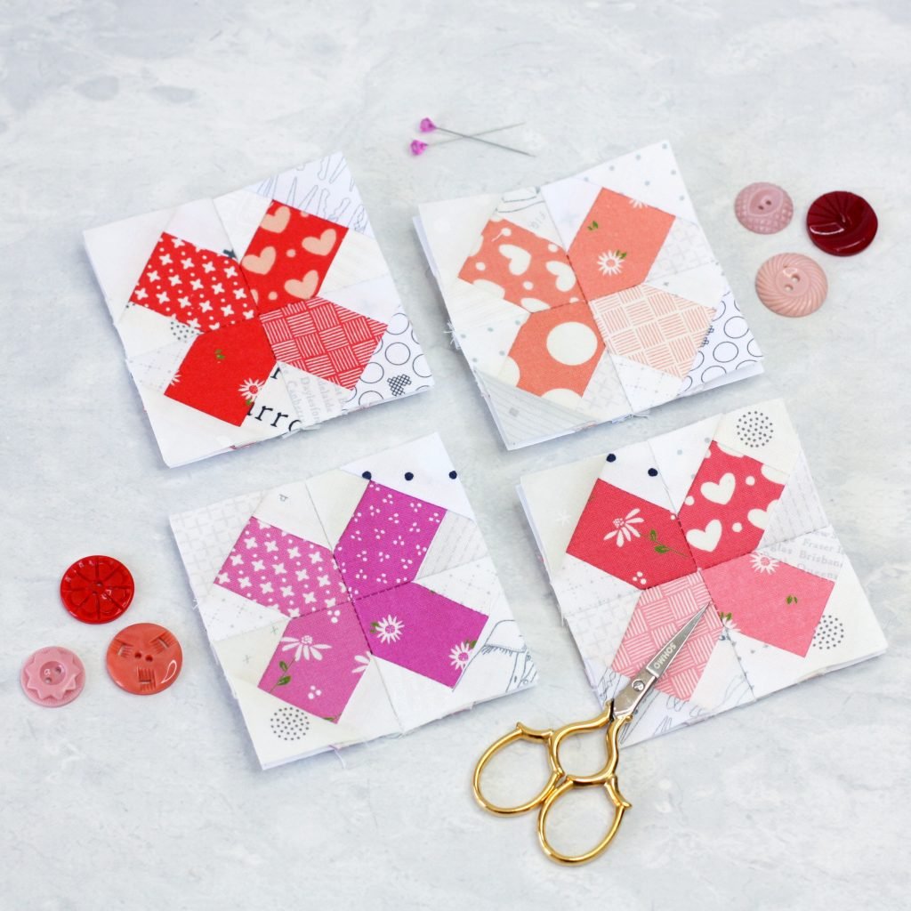Cross Block Foundation Paper Piecing Quilt Block (4 Sizes) - A Spoonful ...