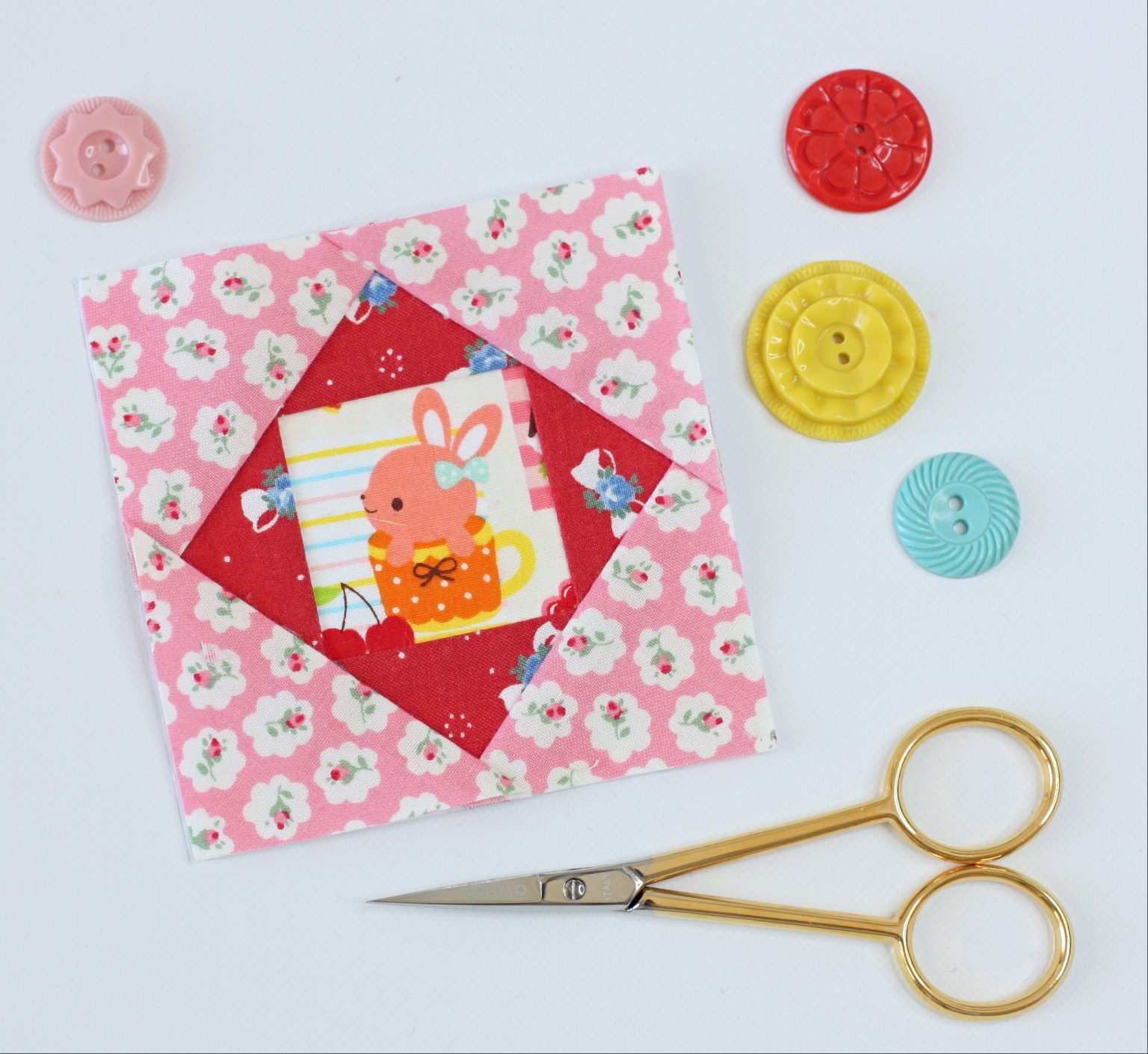 Economy Block Foundation Paper Piecing Quilt Block (5 Sizes) - A ...