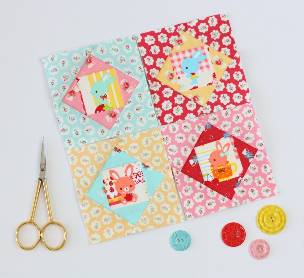 Economy Block Foundation Paper Piecing Quilt Block (5 Sizes) - A ...