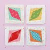 Kite Block Foundation Paper Piecing Quilt Block (5 Sizes) - A Spoonful ...