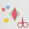Kite Block Foundation Paper Piecing Quilt Block (5 Sizes) - A Spoonful ...