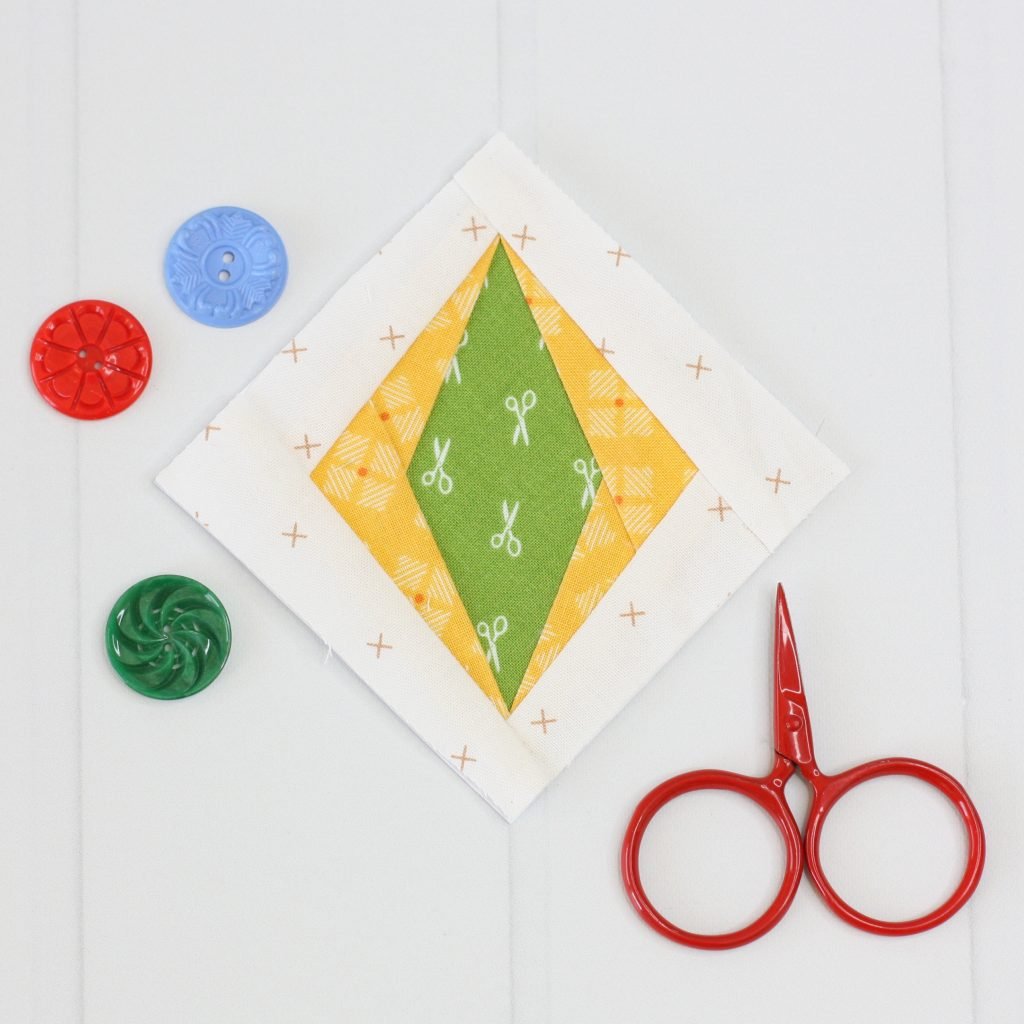 Kite Block Foundation Paper Piecing Quilt Block (5 Sizes) - A Spoonful ...