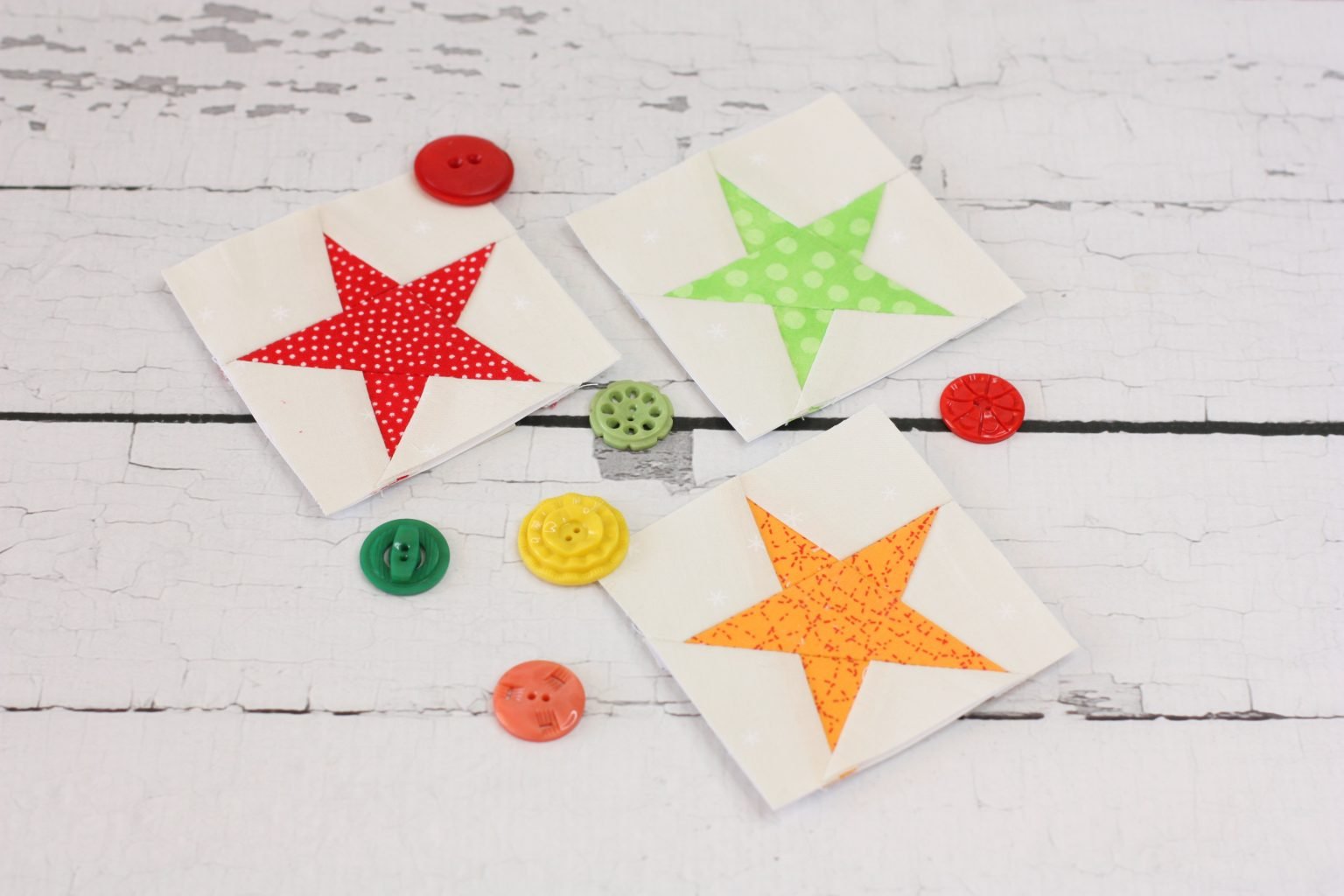 Classic Star Block Foundation Paper Piecing Quilt Block (5 Sizes) - A ...