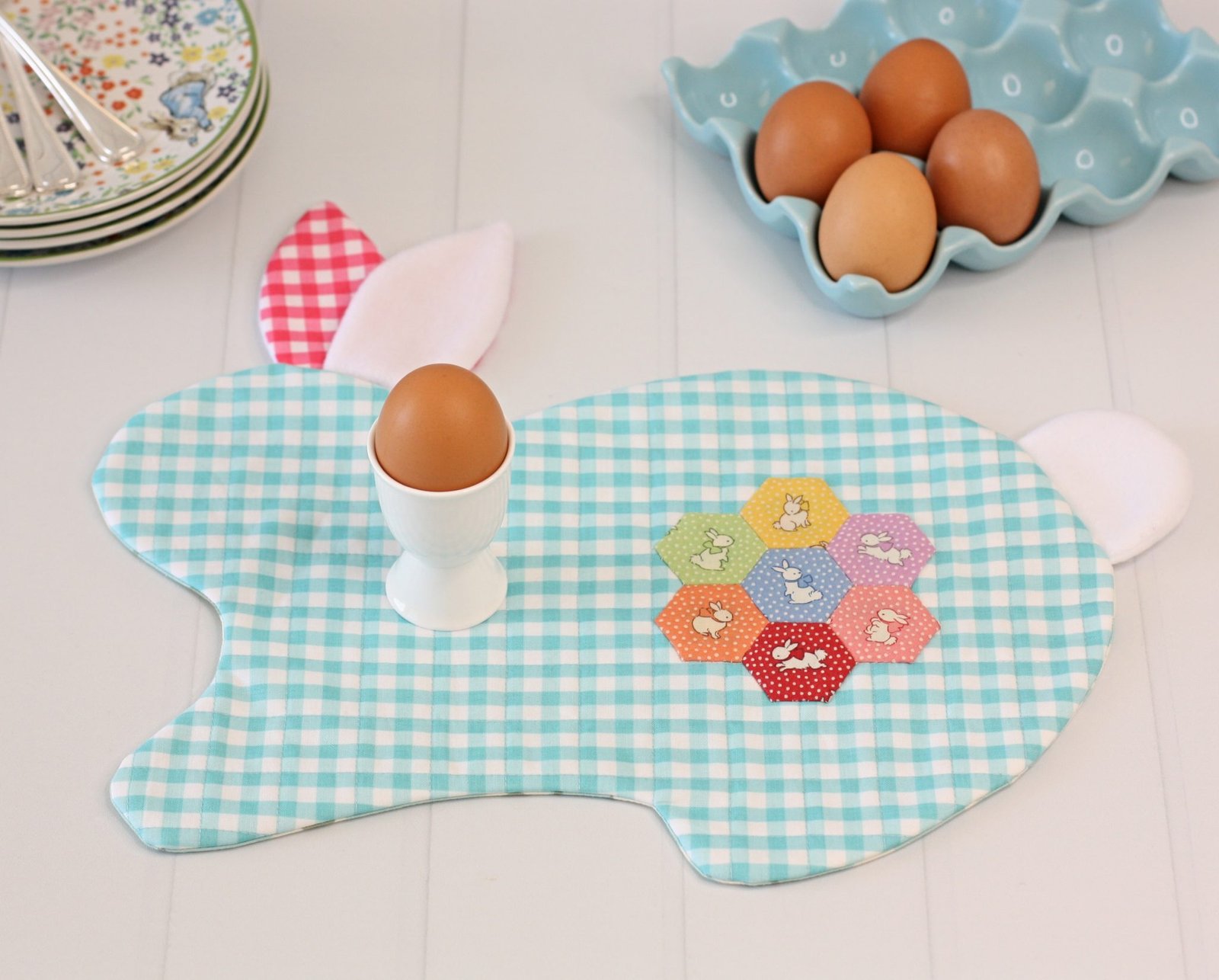 Bunny Placemat - A Spoonful of Sugar Shop