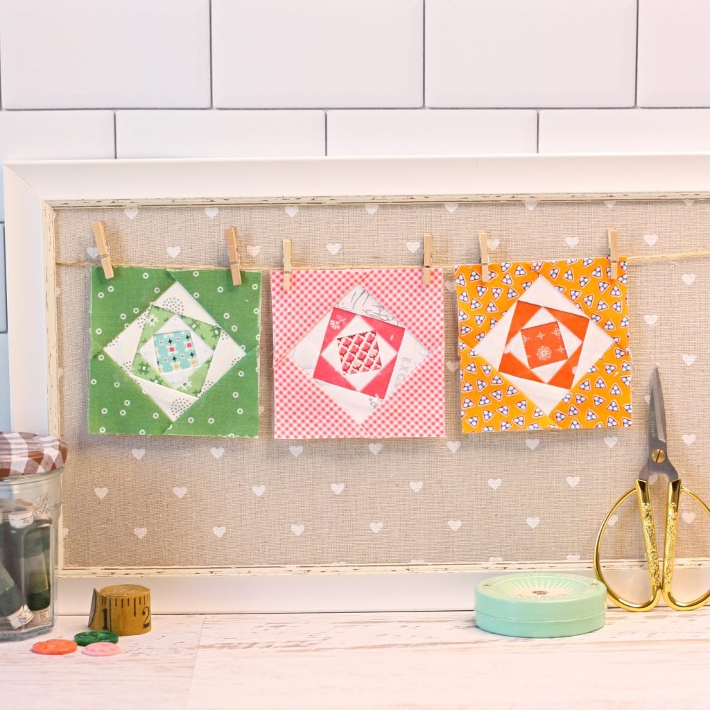 Twisted Square Foundation Paper Piecing Quilt Block (5 Sizes) - A ...