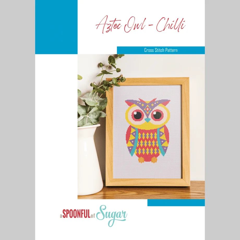 Aztec Owl - Chilli - A Spoonful of Sugar Shop