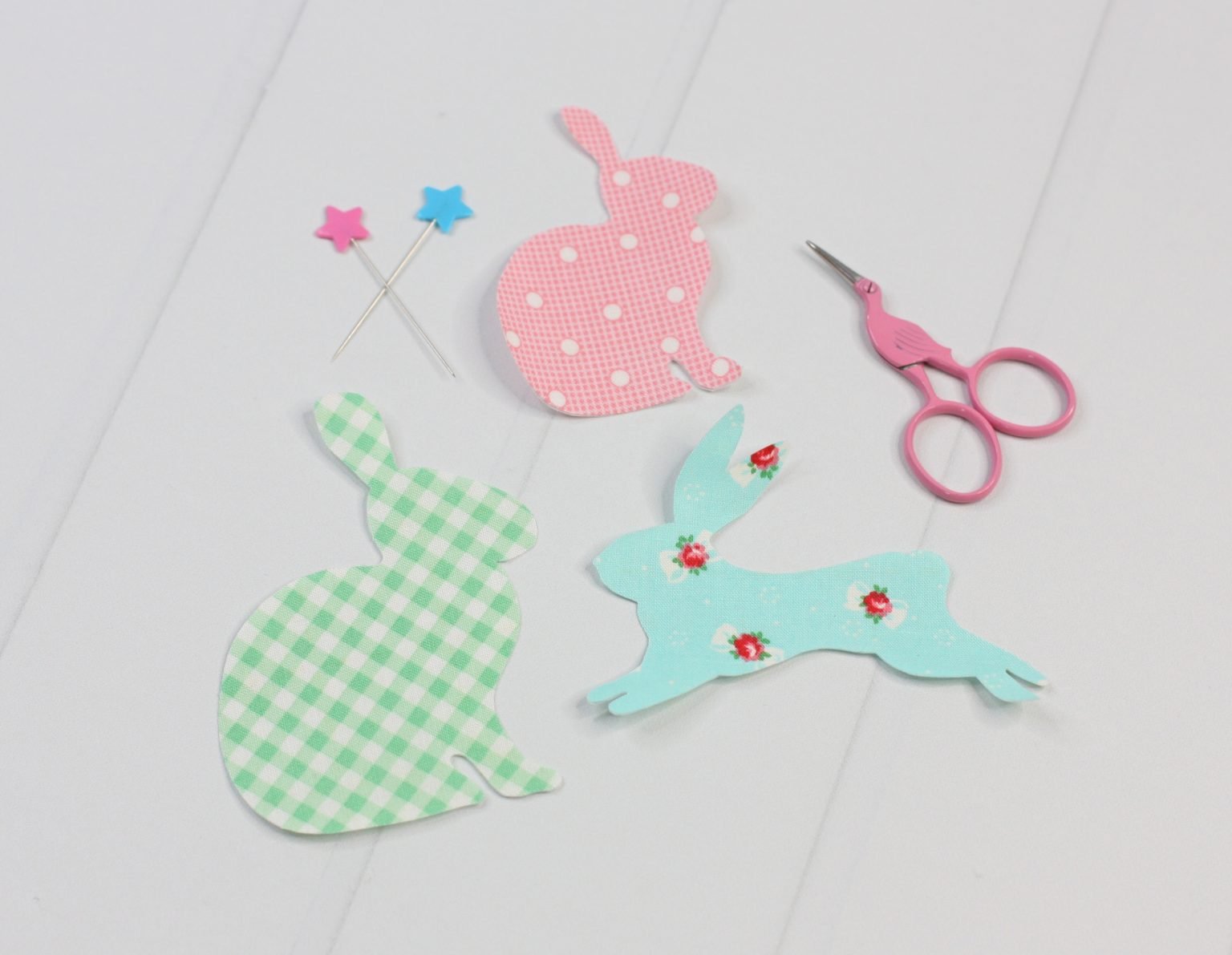 Bunny Applique Design (4 Styles/ 4 Sizes) - A Spoonful of Sugar Shop