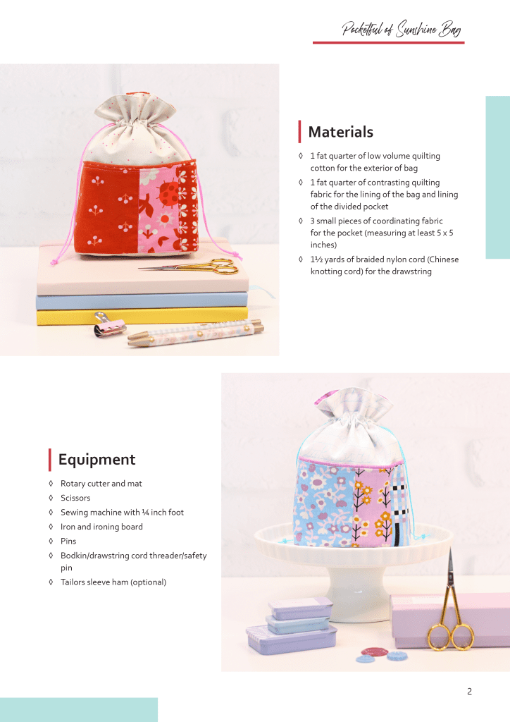 Pocketful of Sunshine Bag - A Spoonful of Sugar Shop