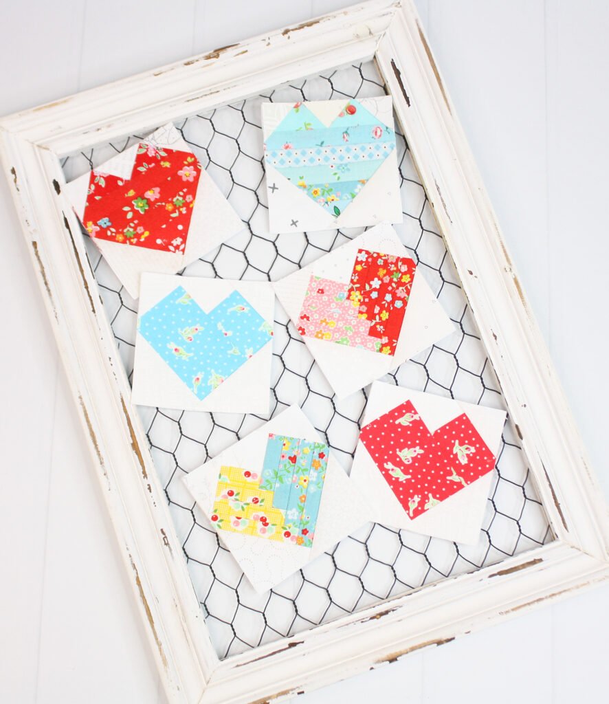 Heart Foundation Paper Piecing Quilt Blocks Bundle - 3 Patterns (5 ...
