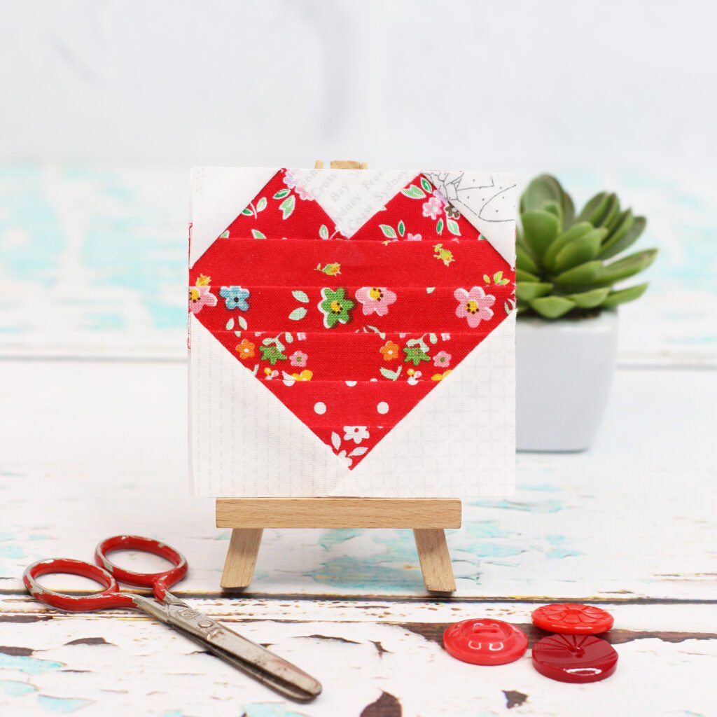 Heart Foundation Paper Piecing Quilt Blocks Bundle - 3 Patterns (5 ...