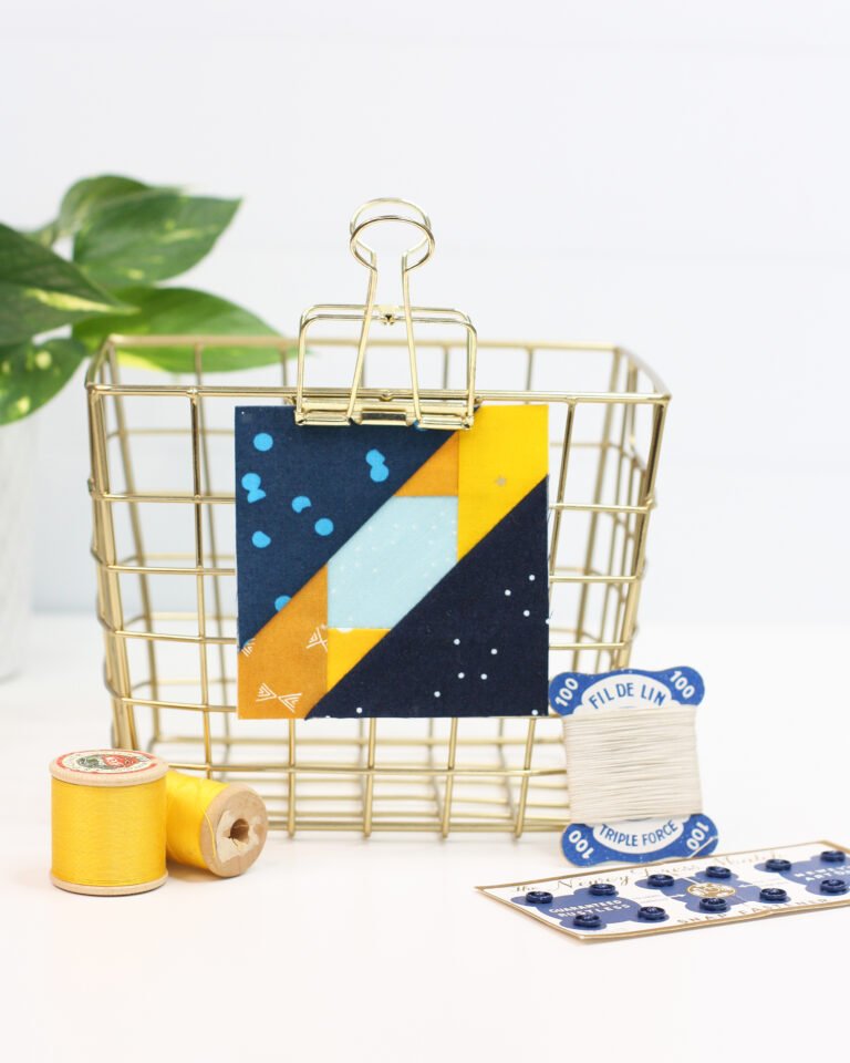 Starry Night Foundation Paper Piecing Quilt Block (5 Sizes) - A ...