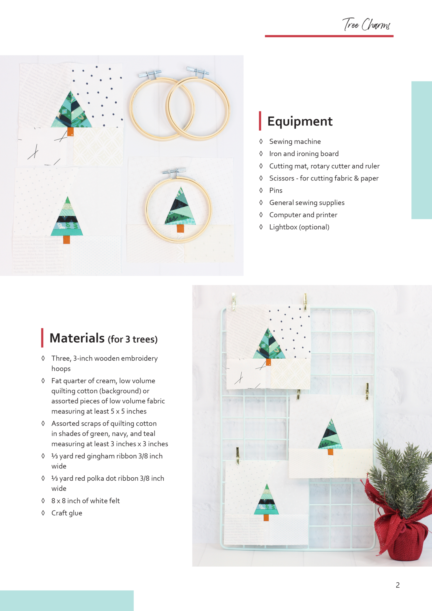 Tree Charms (3 Styles) - A Spoonful of Sugar Shop