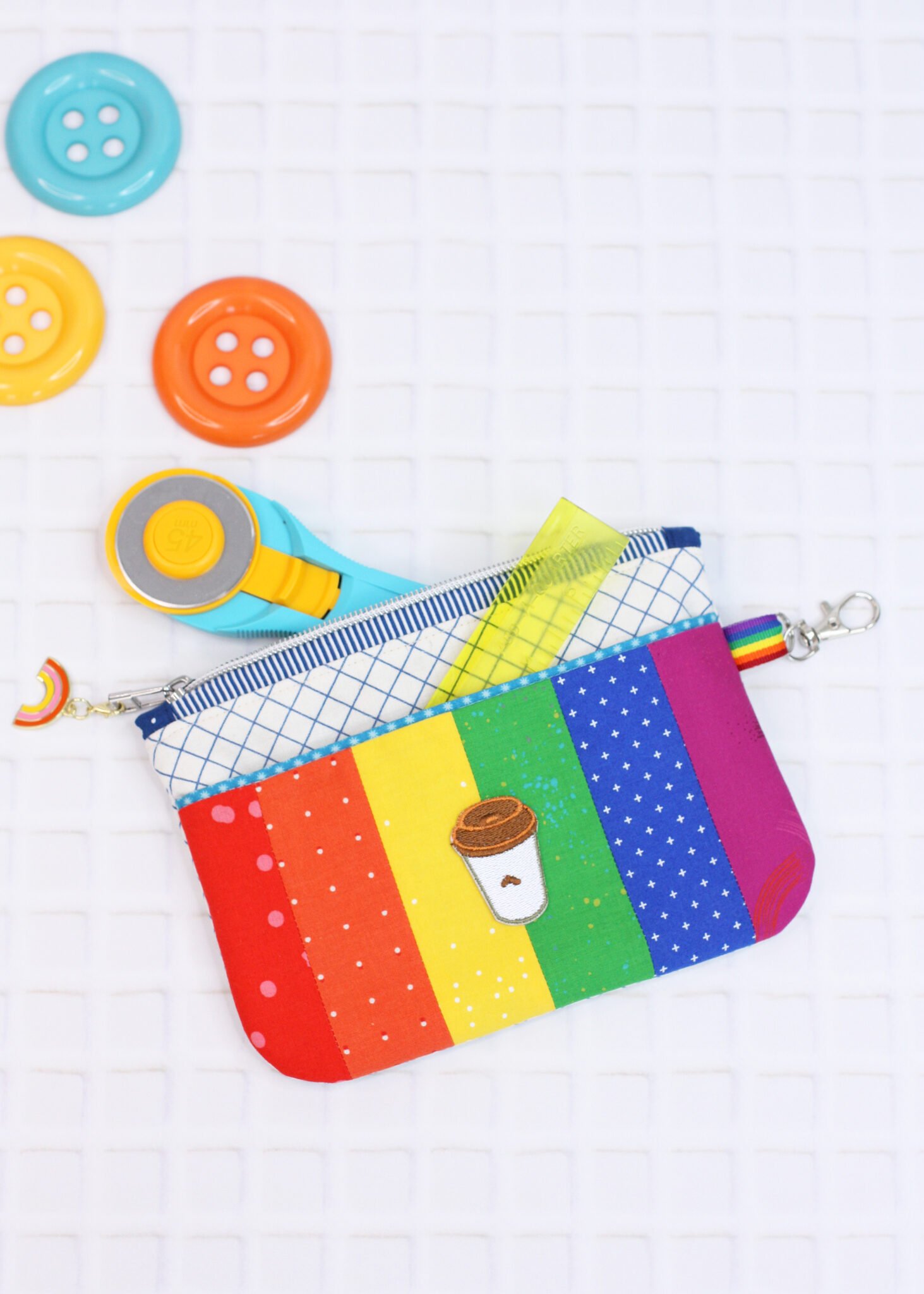 Rainbow Pouch - A Spoonful of Sugar Shop