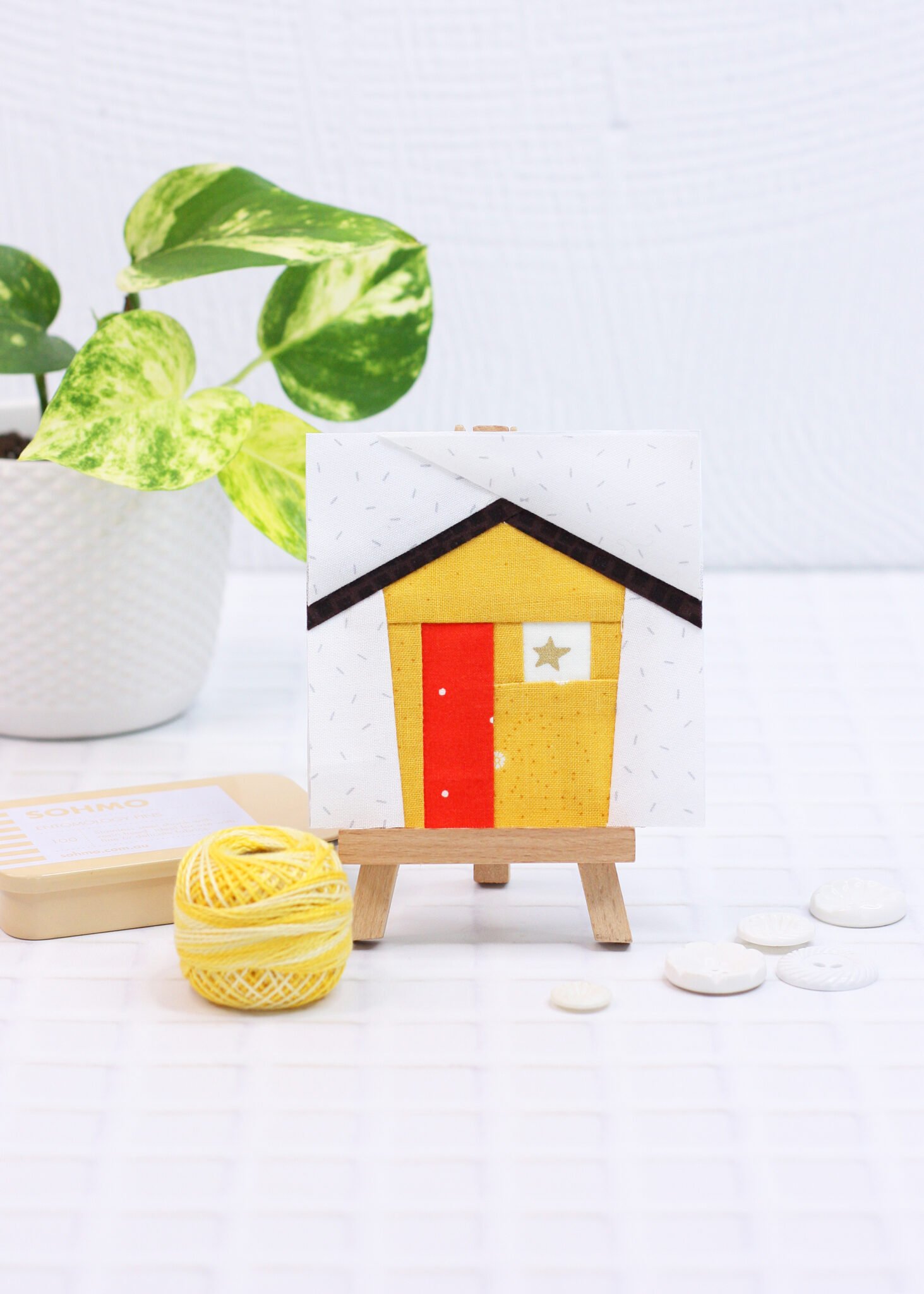 Simple Shack Foundation Paper Piecing Quilt Block (5 Sizes) - A ...
